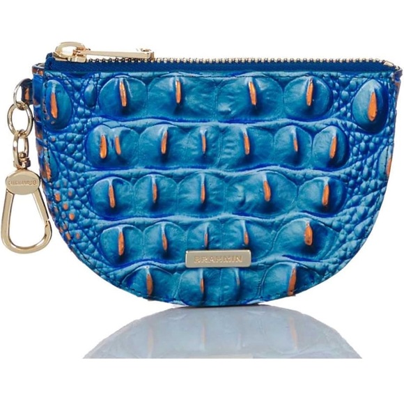 Brahmin | Bags | New Brahmin Melbourne Leather Britt Coin Case Wallet ...